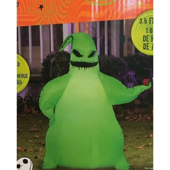 Holiday | Gemmy Disney Oogie Boogie Airblown Inflatable 35ft Halloween ...